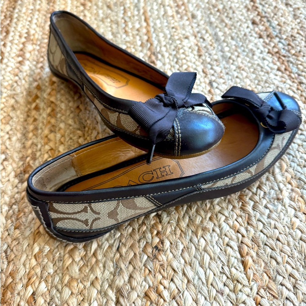 Coach Ballet Slip Ons - Gem